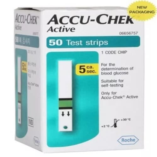 Accu-Chek Active Test Strips - 50 Pieces | Konga Online Shopping