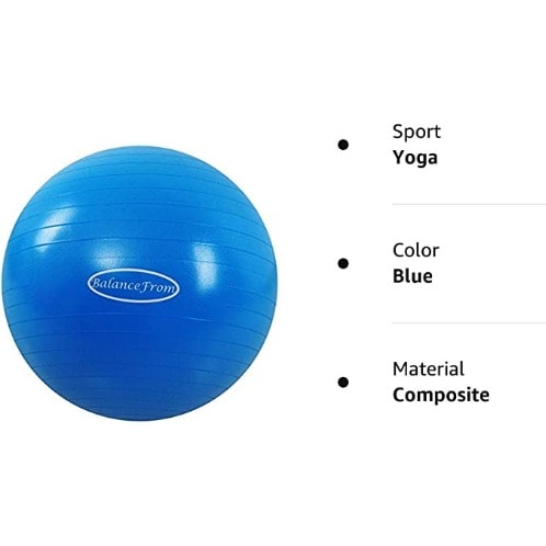 Gym Ball - Blue | Konga Online Shopping