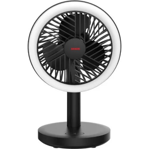 Sonik Mini Rechargeable Table Fan-053 - 2200mah | Konga Online Shopping