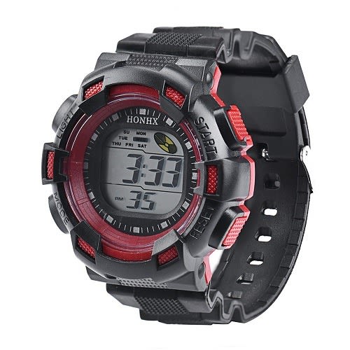 Men's Digital Waterproof Rubber Watch | Konga Online Shopping