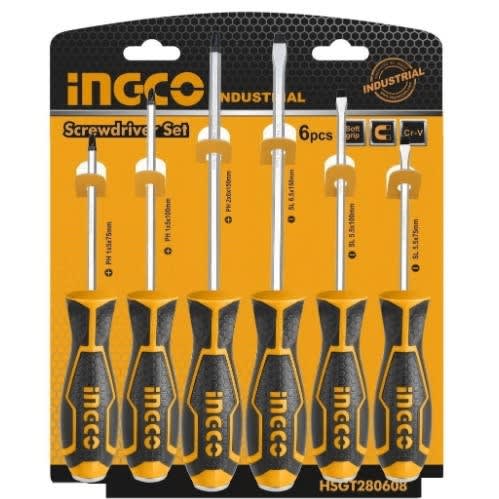 Ingco Screw Driver Set - 6pcs | Konga Online Shopping