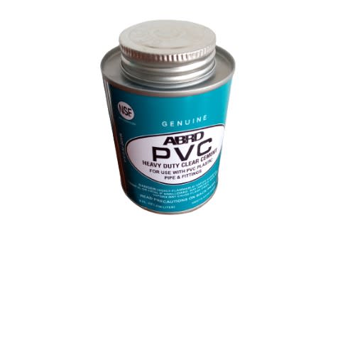 Abro Pvc Clear Cement Gum Plastic Pipe And Fitting - Medium Size ...