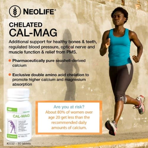 Neolife Chelated Cal Mag With 500 Iu Vitamin D3 90 Tablets Konga