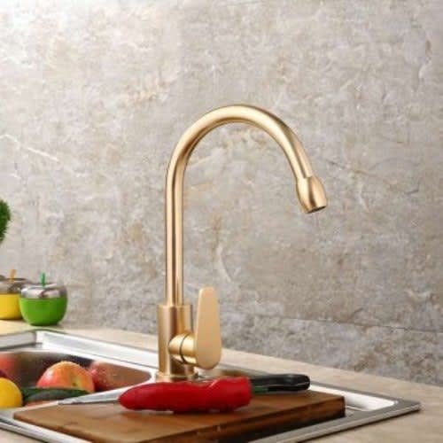 Mixer Kitchen Tap - Gold | Konga Online Shopping