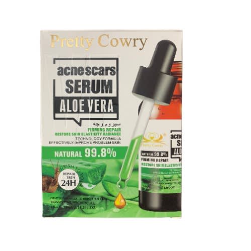Pretty Cowry Acne Serum Aloe vera Whitening & Freckles Serum - 30ml ...
