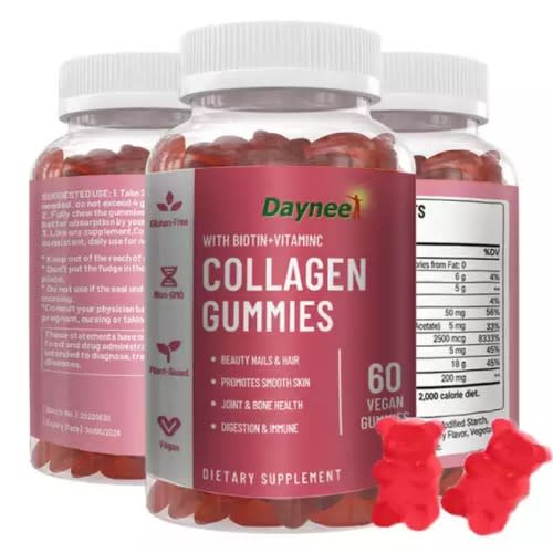 Daynee - Collagen Gummies With Biotin And Vitamin C For Skin-Hair-Bone ...