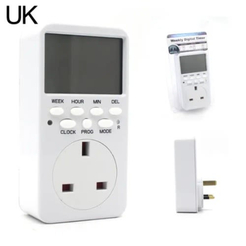 Automatic Timer Switch Plug 13a | Konga Online Shopping