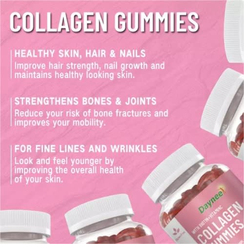 Daynee - Collagen Gummies With Biotin And Vitamin C For Skin-Hair-Bone ...
