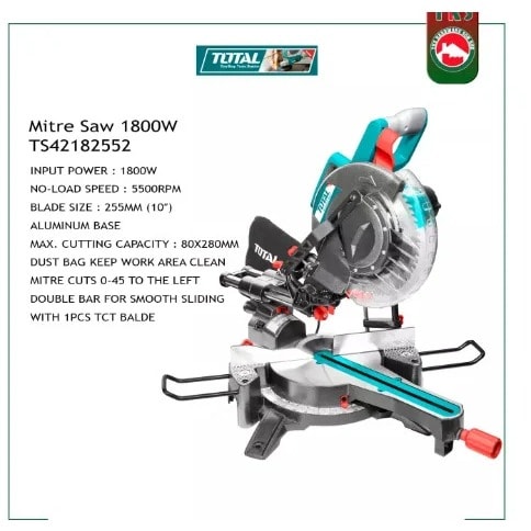 Total Mitre Saw Cutting Machine - 2400W | Konga Online Shopping