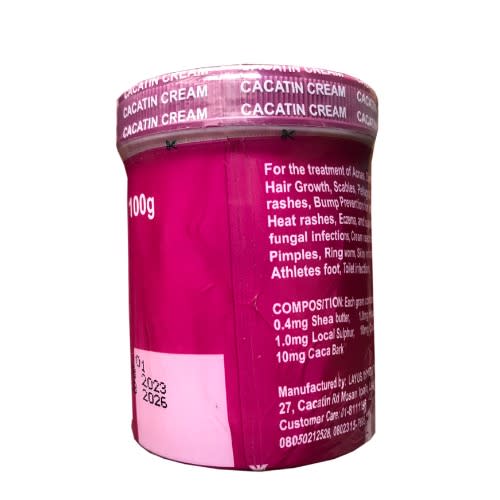 Cacatin Herbal Antiseptic Treatment Cream- 100g - Big Size | Konga ...