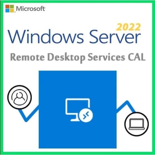 Microsoft Windows Server 2022 Remote Desktop Services For 10 Users/50 Devices Cals- Activa ...
