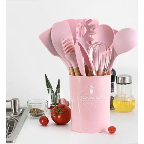 Silicone Cooking Spoon Set | Konga Online Shopping