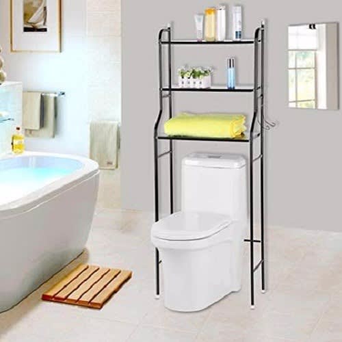 Bathroom Over The Toilet Towel Storage Rack | Konga Online Shopping