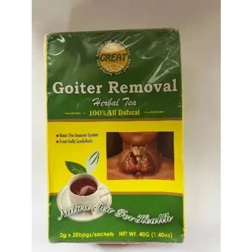 Great - Goiter Removal Herbal Tea - 20 Teabags | Konga Online Shopping