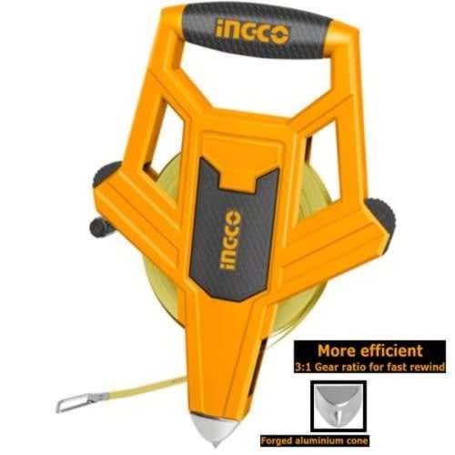 Ingco Fiber Measuring Tape - 100m | Konga Online Shopping