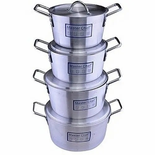 Master Che Big Size Aluminium Cooking Pot - Set Of 4 | Konga Online ...