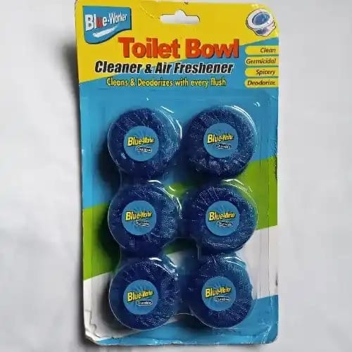 Bubble Blue Toilet Bowl Cleaner - 6 Pieces | Konga Online Shopping
