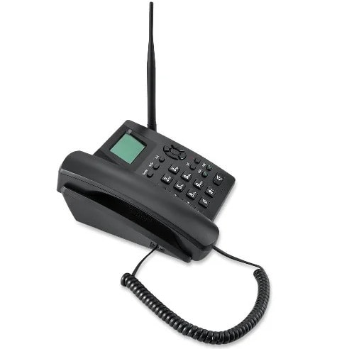DDK Desktop Wireless Telephone - Gsm Quadband Fixed Phone - 2 Sim Cards ...