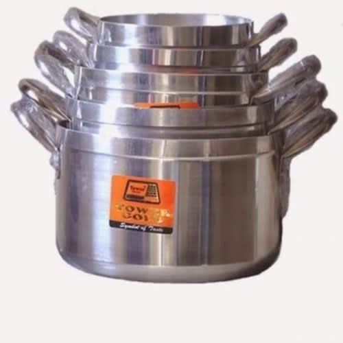 Tower Gold Cooking Pots - 5 Set | Konga Online Shopping