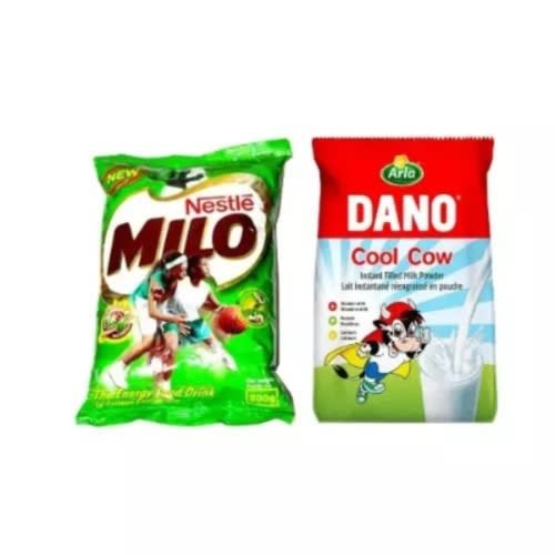 Nestle Milo + Dano Milk - 1 Bundle | Konga Online Shopping