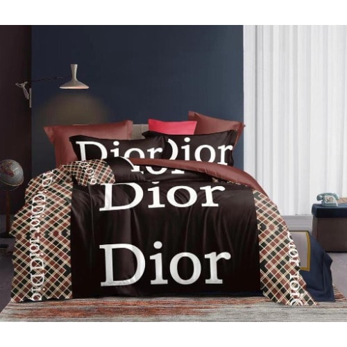 Dior Inspired Bedsheet And 4 Pillowcases | Konga Online Shopping