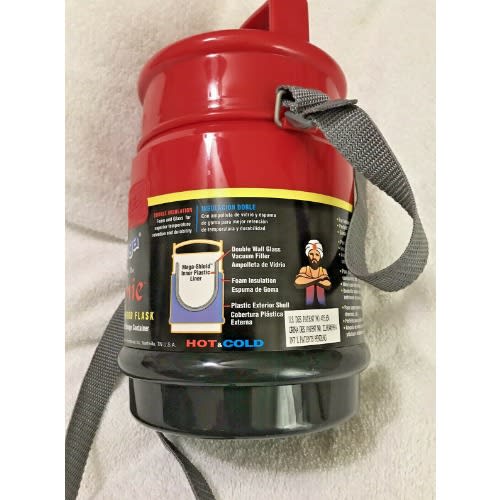 Mega Genie Insulated Food Flask - Hot /Cold Wide Mouth Storage ...