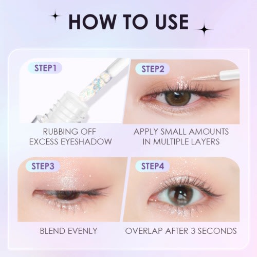 Focallure Liquid Glitter Eyeliner - Shade 3 | Konga Online Shopping