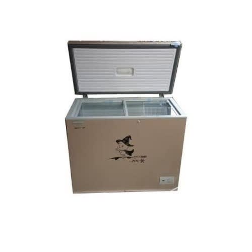 Snowsea 208L Chest Freezer With Compressor Fan - Bd208g - Silver/Gold ...