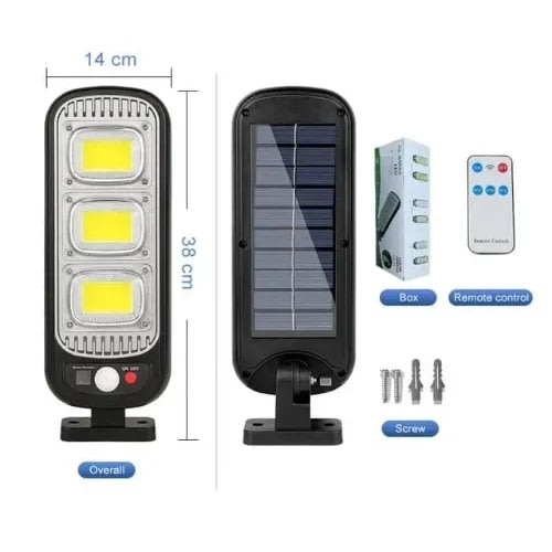 Solar Sensor Light With Accessories And Control | Konga Online Shopping