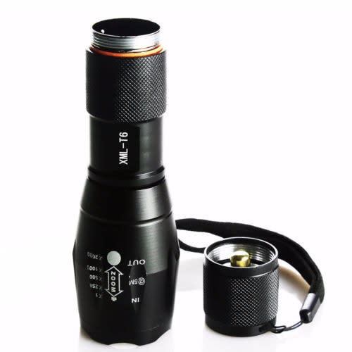 Military Grade Tactical Flashlight 2500 Lumens Style - G700 XM-LT6 LED ...