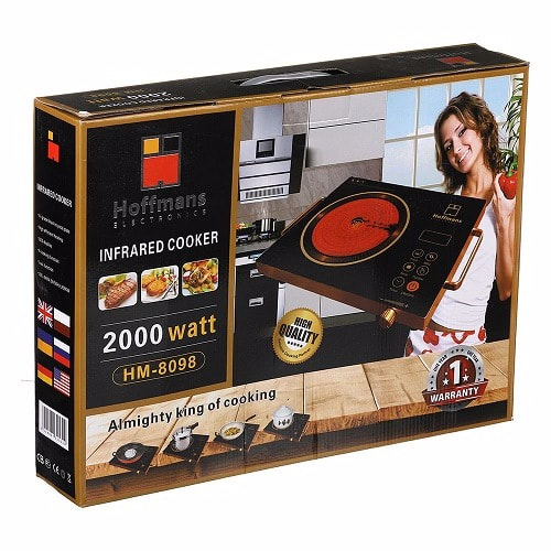 Hoffmans Electronic Single Infrared Cooker - 2000W | Konga Online Shopping
