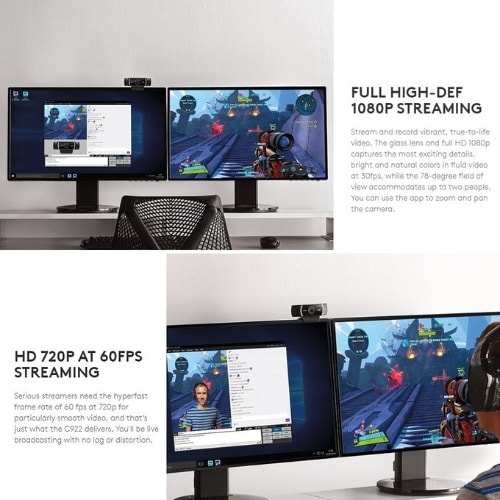 Logitech C922 1080p Pro Stream Webcam | Konga Online Shopping