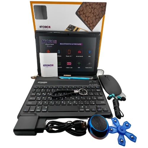 Atouch SE Pro Tablet with Keyboard - 10.1" - 512GB ROM - 12GB RAM - 5G ...
