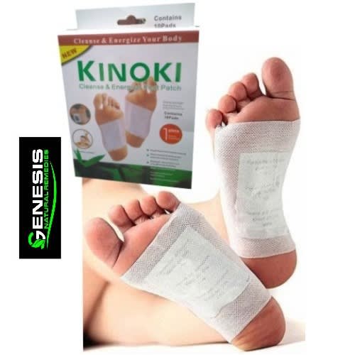 Kinoki Natural Detox Patch – Cleanse & Energize Foot Pads – 10pieces ...