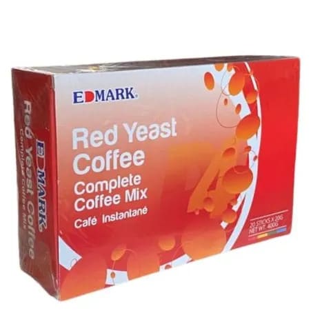 Edmark Red Yeast Coffee - 20 Sachets | Konga Online Shopping