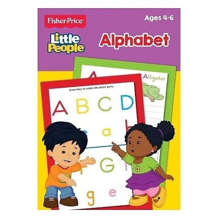 Alligator Books Fisher Price Little People Alphabet Activity Book ...