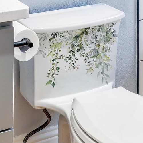 Colorful Floral Design Toilet Sticker Decor | Konga Online Shopping