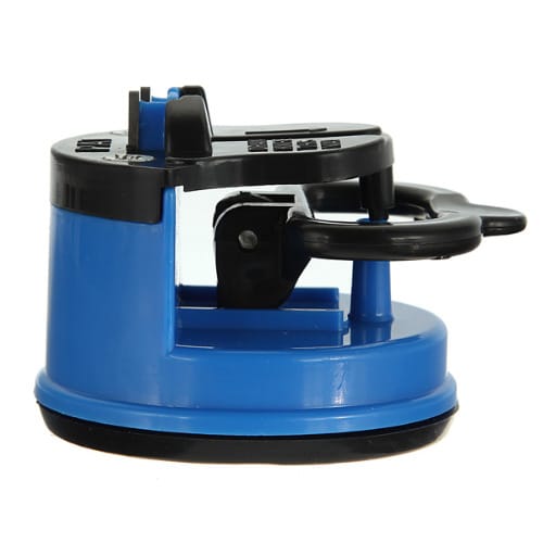 Knife Sharpener with Suction Pad - Blue | Konga Online Shopping