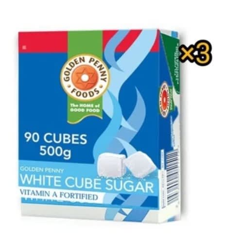 Golden Penny White Cube Sugar - 500g X 3 Pack | Konga Online Shopping
