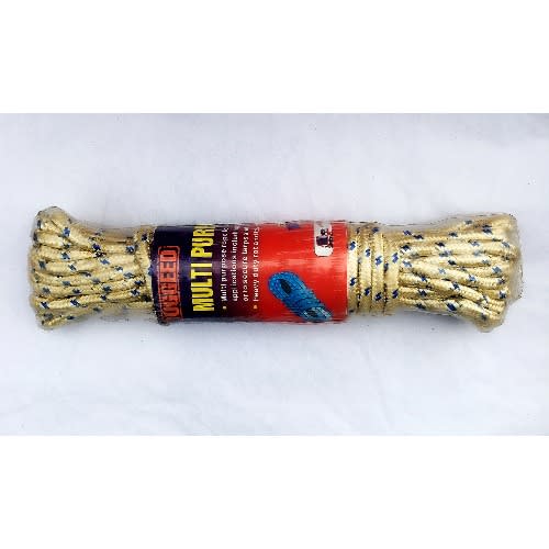 Rugged Supply Rugged Multi Purpose Braided Utility Rope Gold/blue ...
