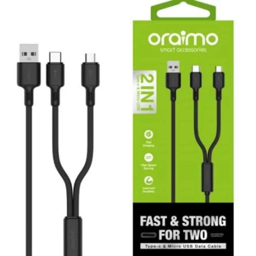 Oraimo 2 In 1 Cord Ocd -d62 | Konga Online Shopping