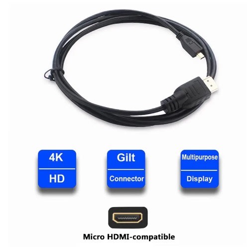 Raspberry Pi Micro-HDMI To HDMI Cable | Konga Online Shopping