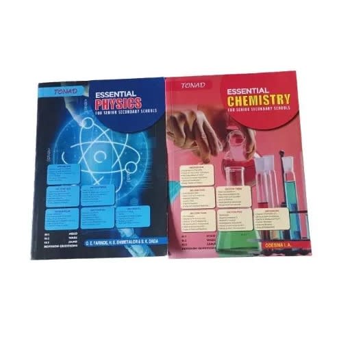 Essential Chemistry + Essential Physics For Senior Secondary Schools ...