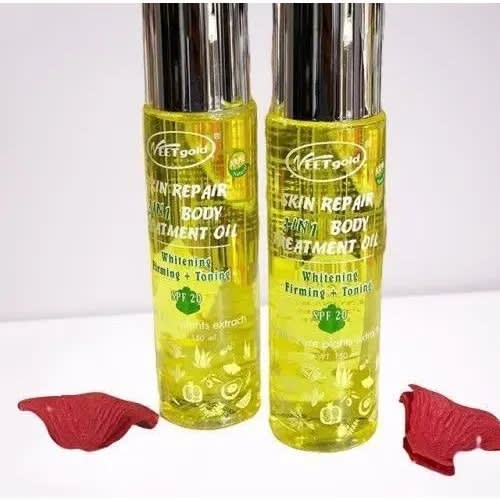 Veet Gold 3 In 1 Body Treatment Oil -firming -toning - 150ml x 1pc ...