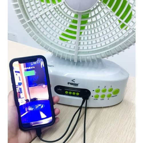 Rechargeable With Speaker Table Fan Ac & Dc - Iw-312 | Konga Online ...