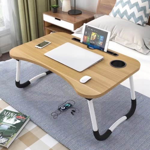 Sturdy Foldable Table - Brown | Konga Online Shopping