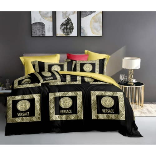 Versace Inspired Duvet Set With 4 Pillowcases | Konga Online Shopping