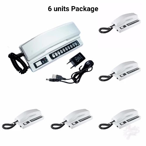 Commax Wireless Intercom Long Range - 6 Users | Konga Online Shopping