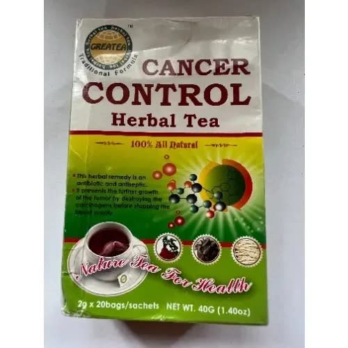 Great - Cancer Control Herbal Tea - 20 Teabags | Konga Online Shopping