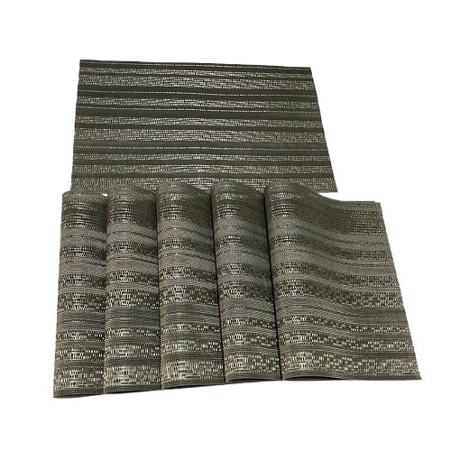 Table Mat-set Of 6- Grey | Konga Online Shopping
